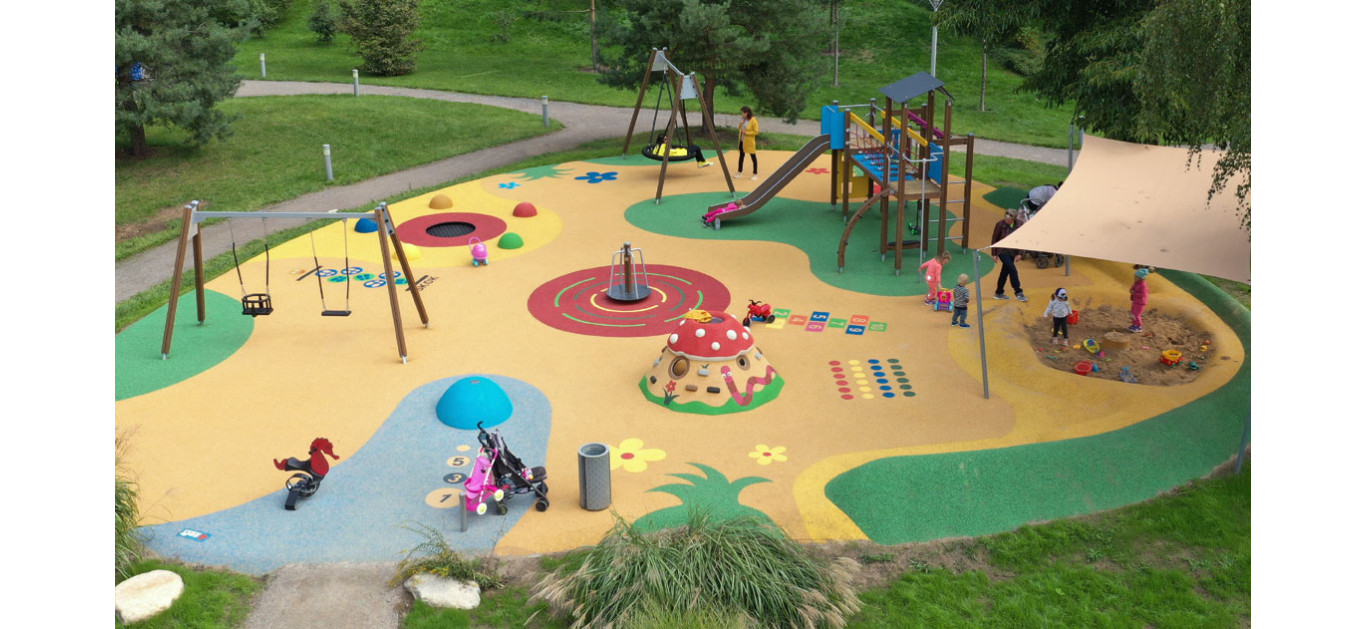 Le sol souple, un revêtement amortissant pour aires de jeux ...